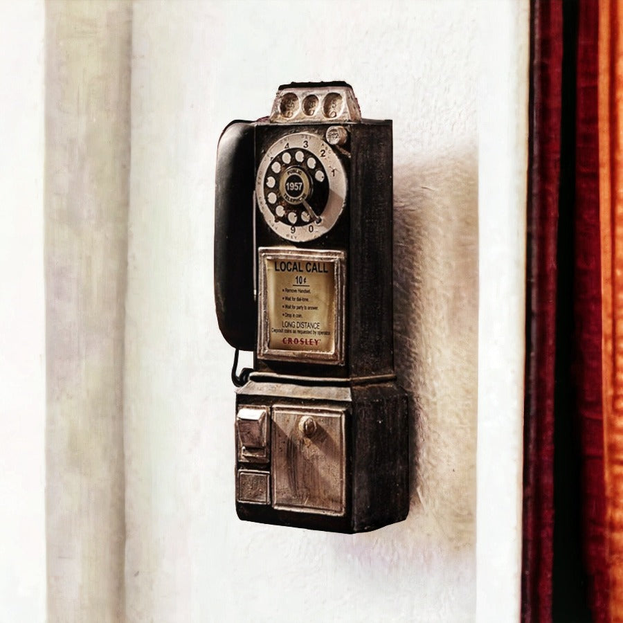 Réplique Téléphone Crosley 1957 : Décoration Vintage Authentique