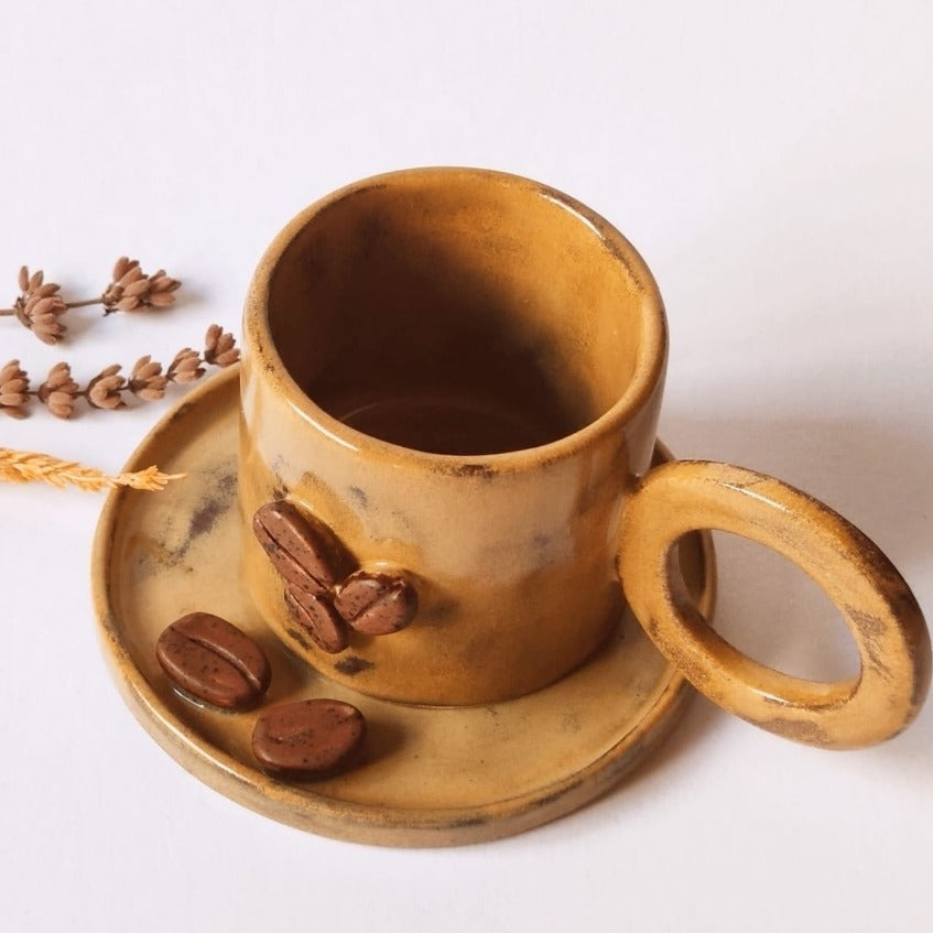 Tasse à café artisanale en céramique - Sublimez vos pauses café | KDEZO